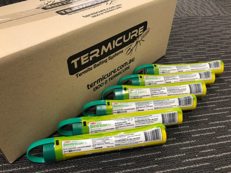 Most DIY Termite Bait kits are just timber... there's no poison ...